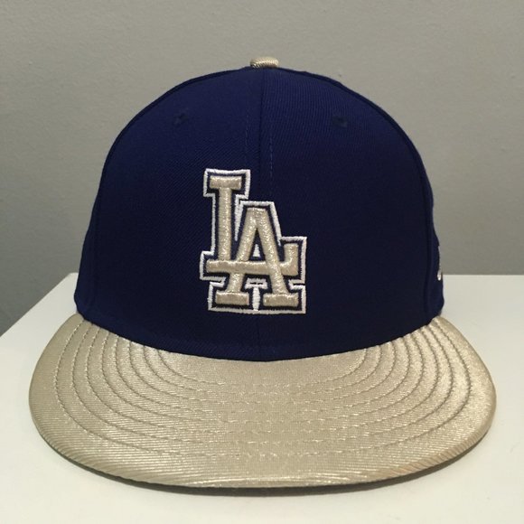 New Era | Accessories | New Era Los Angeles Dodgers Silver Metallic ...